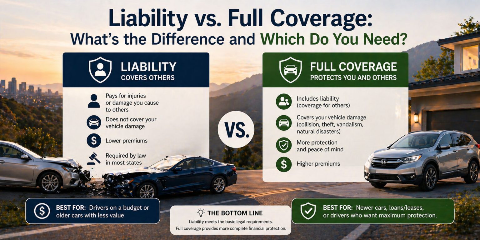 Liability vs Full Coverage: Which Do You Need? | autoinsuranceplans.com
